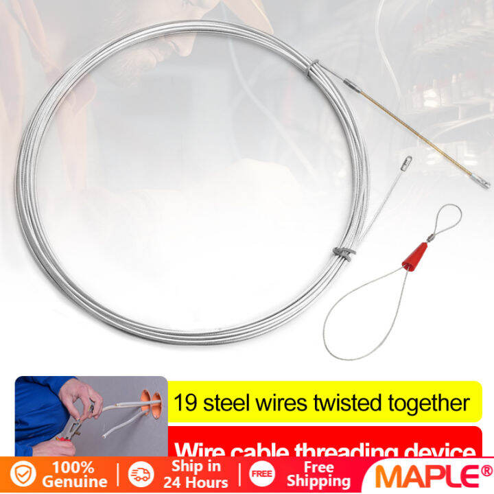 10m electrician wire cable threading device Running puller leads with ...