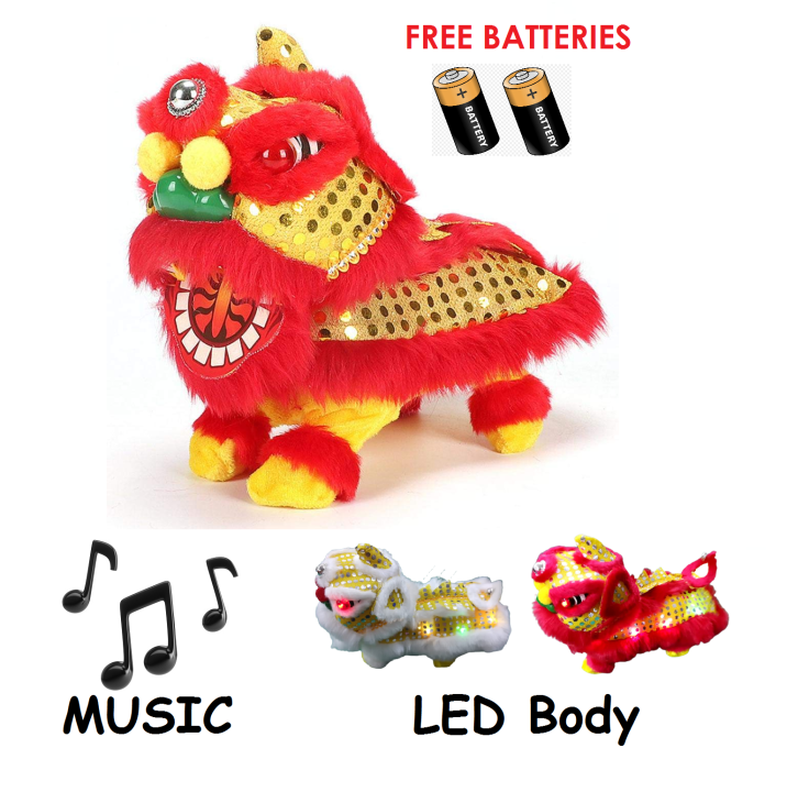 Electronic Lion Dance Toy with Lion Dance movement Dancing Lion With ...