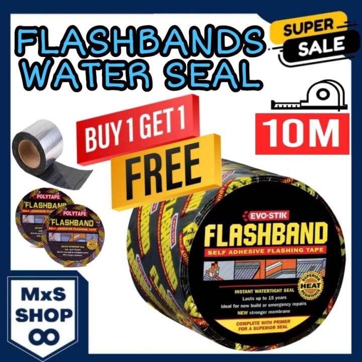 BUY1TAKE1 Original 10M Flashband Tape Self Adhesive For Roof And Leak ...