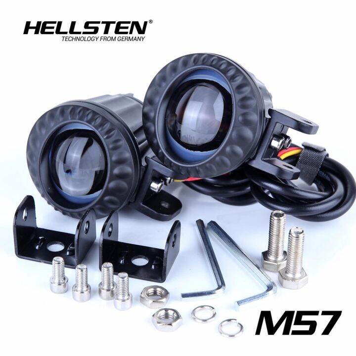 AUXILIARY LIGHTS FOR MOTORCYCLE | LED LIGHTS | HELLSTEN M57 | Lazada PH