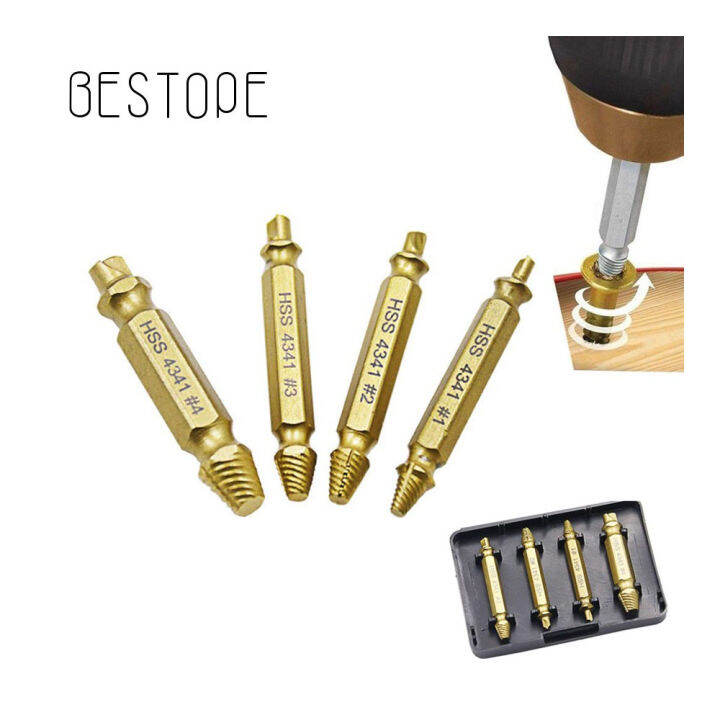 Hopeway DOUBLE HEAD EXTRACTOR SCREW [4PCS] | Lazada PH