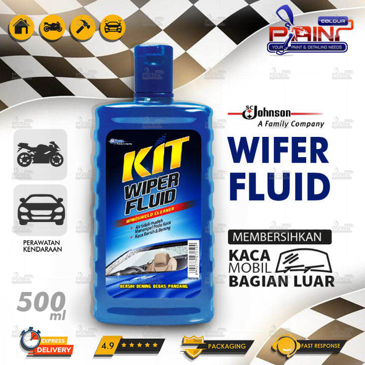 KIT WIFER FLUID Perawatan kaca mobil - 500ml botol | Lazada Indonesia