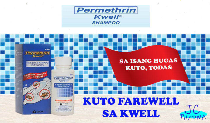 Authentic Permethrin Kwell Shampoo 60ml | Lazada PH