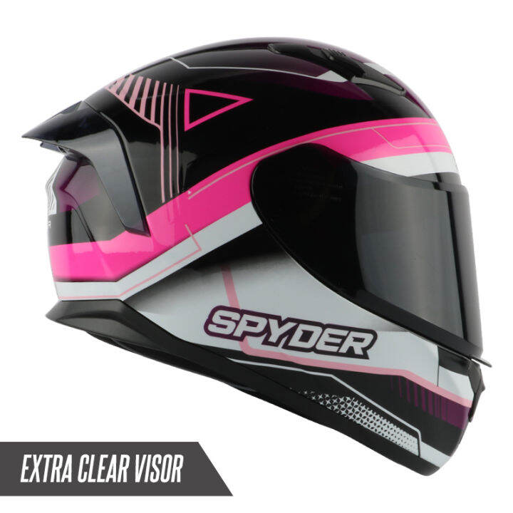 Spyder Full-Face Helmet ROGUE GD Series 3- (FREE Clear Visor) | Lazada PH