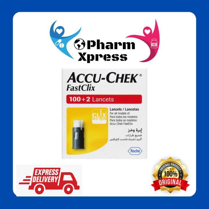 Accu-Chek Fastclix 102 Lancets | Lazada