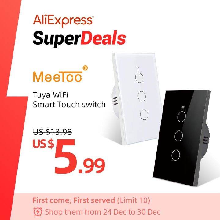 Smart Light Switch Wifi Alexa Light Switches Voice Control - Wifi Smart ...