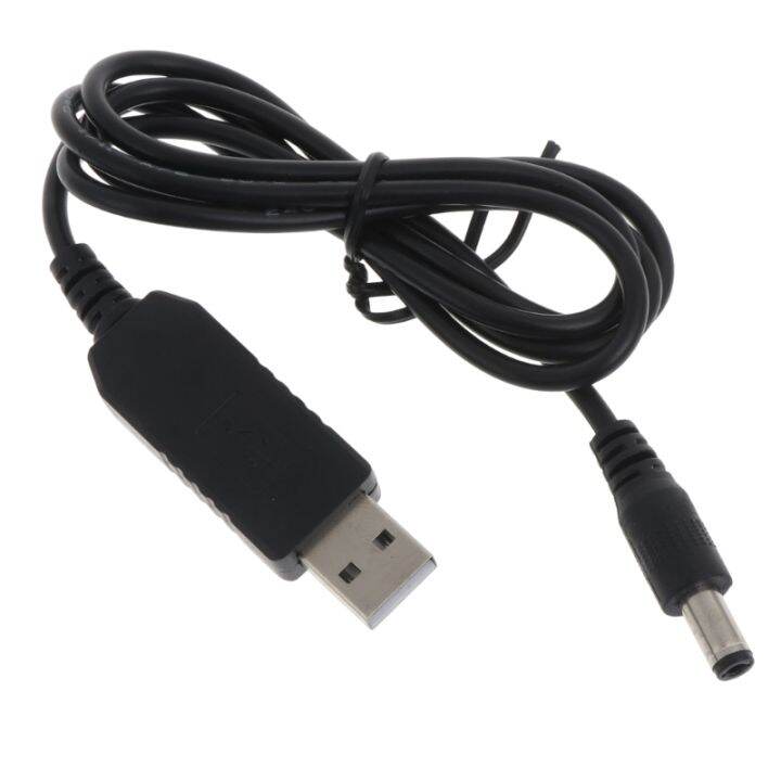 USB 5V to DC 9V 5.5mm 2.1mm Power Boost Line Step Up Module USB Power Adapter Connector Cable 2 ...