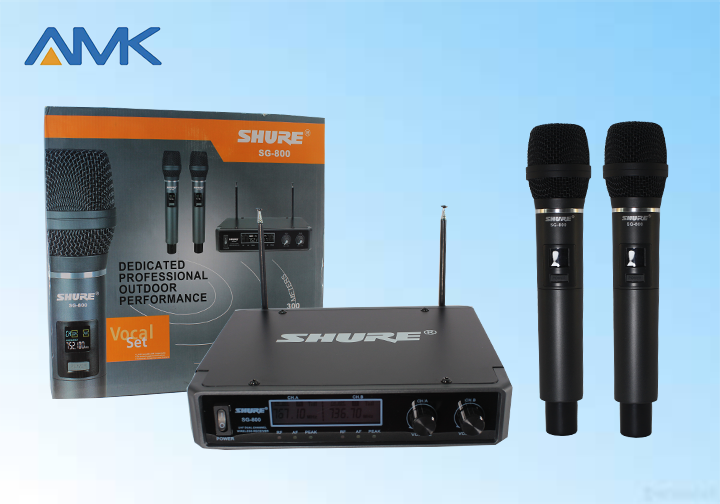 SHURE UHF Wireless SG-800 Digital Dedicated Professional Outdoor ...