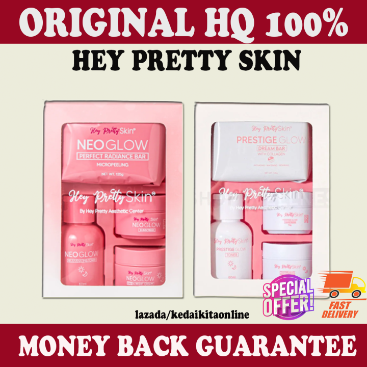 NEO GLOW REJUVENATING SET HEY PRETTY SKIN PRESTIGE GLOW NEO GLOW ...