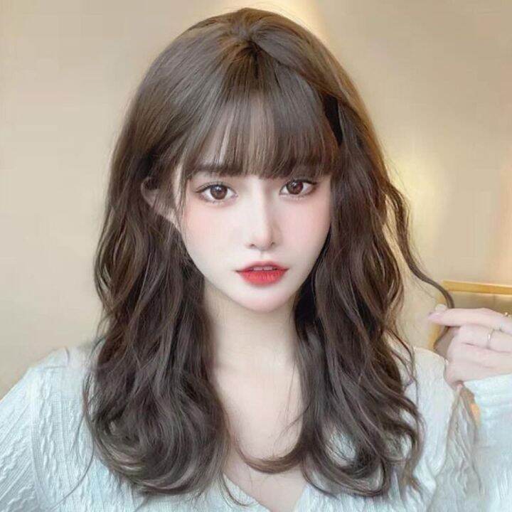 Y2K2 วิกผม แฮร์พีช ผมปลอม น่ารักน่ารักๆ ที่มีคุณภาพสูง หวานหวานแหววว อุปกรณ์เสริมผม ธรรมชาติตาม ...