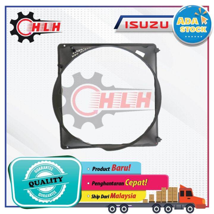 ISUZU NKS NPR NPS HICOM MTB170 4HF1 4HG1 4WD FAN GUIDE RADIATOR COVER ...