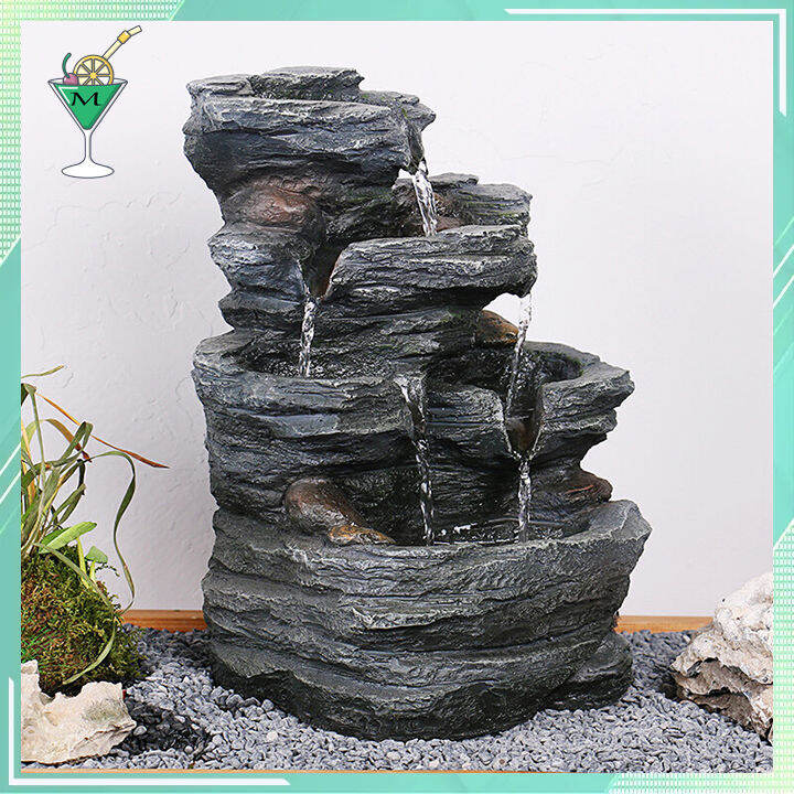 Enhance your space with flowing desktop decor Five Stream Rock Cavern ...