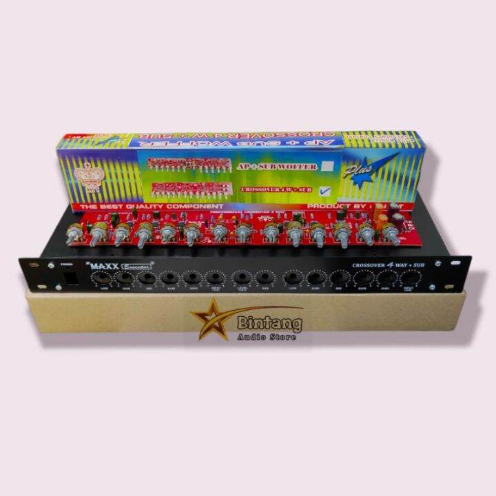 Paket Box + Kit Crossover Aktif 4WAY Subwoofer Cross Over 4 WAY | Lazada Indonesia