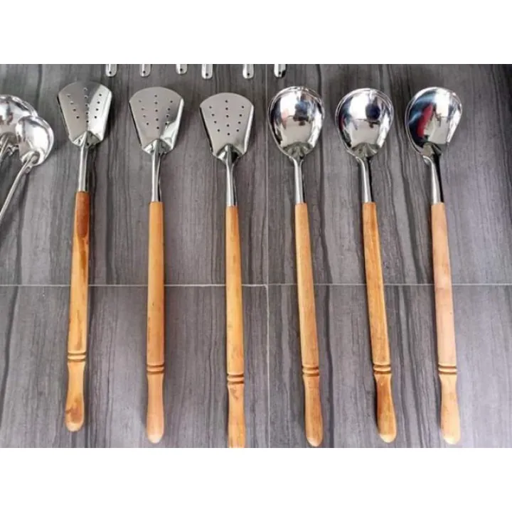 Big Sandok Stainless Half wooden | Lazada PH