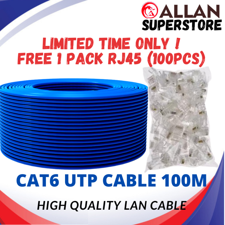 Allan Superstore | 100M Cat6 UTP Cable | Lan Cable | Ethernet Cable ... Allan Superstore | 100M Cat6 UTP Cable | Lan Cable | Ethernet Cable ...