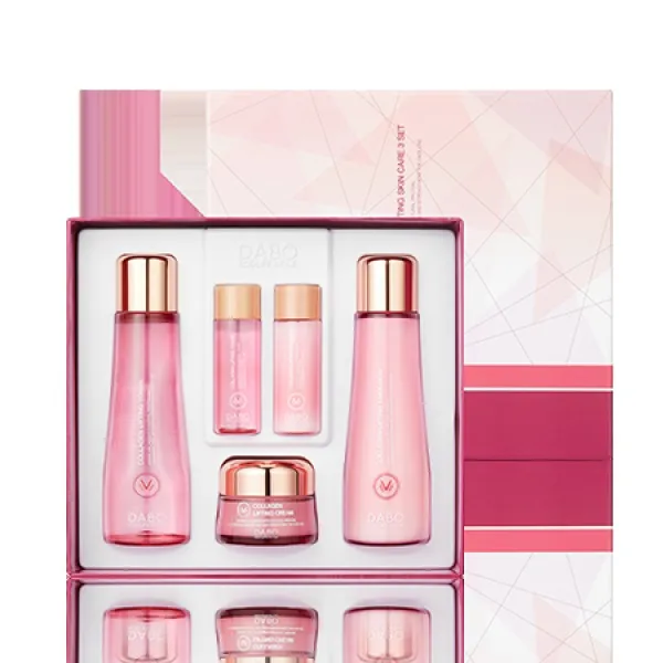 DABO Collagen Lifting Skin Care 3 Sets Skin Elasticity Moisture Gloss ...