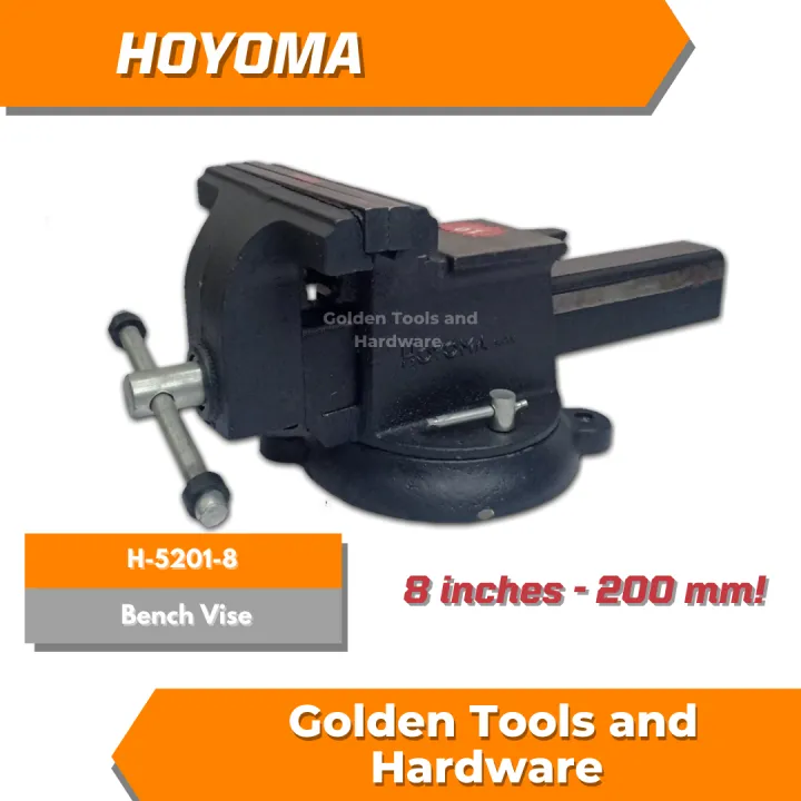 Hoyoma H-5201-8 Bench Vise 8 inches (200 mm) | Lazada PH