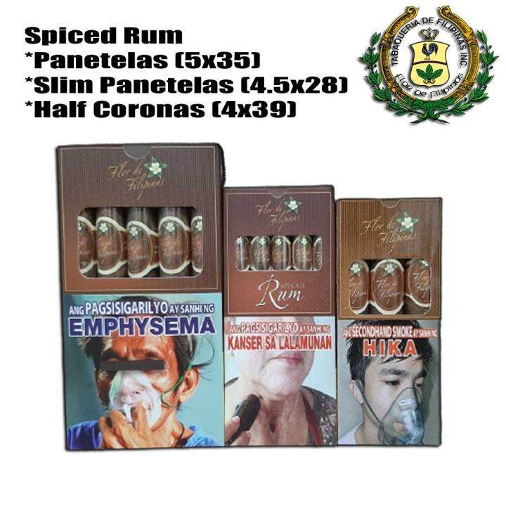 vape Tabaqueria / Spiced Rum Bundle (Panetelas Slim Panetelas Half Coronas) | Lazada PH