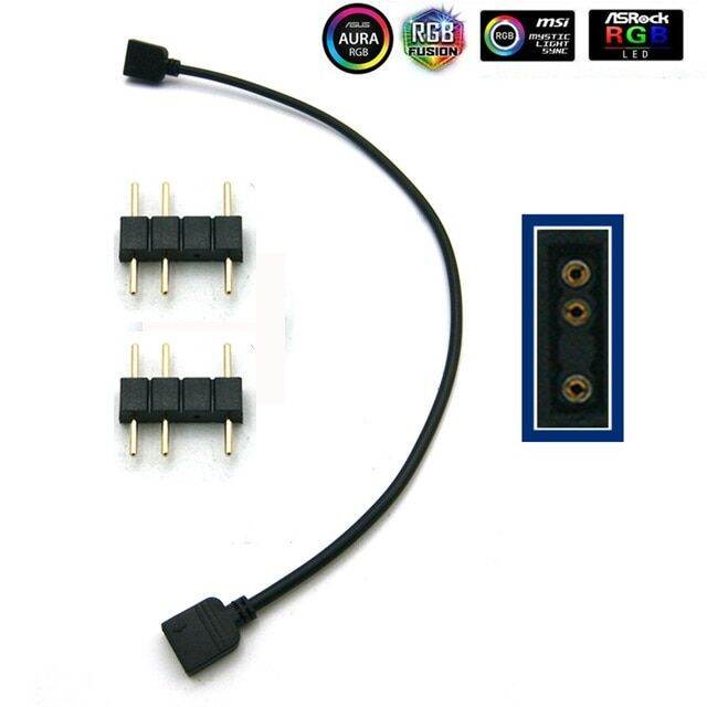 5-24v 3 Pin Rgb Connector 1 To 1 2 3 4 5 3pin Wire Splitter Extension ...