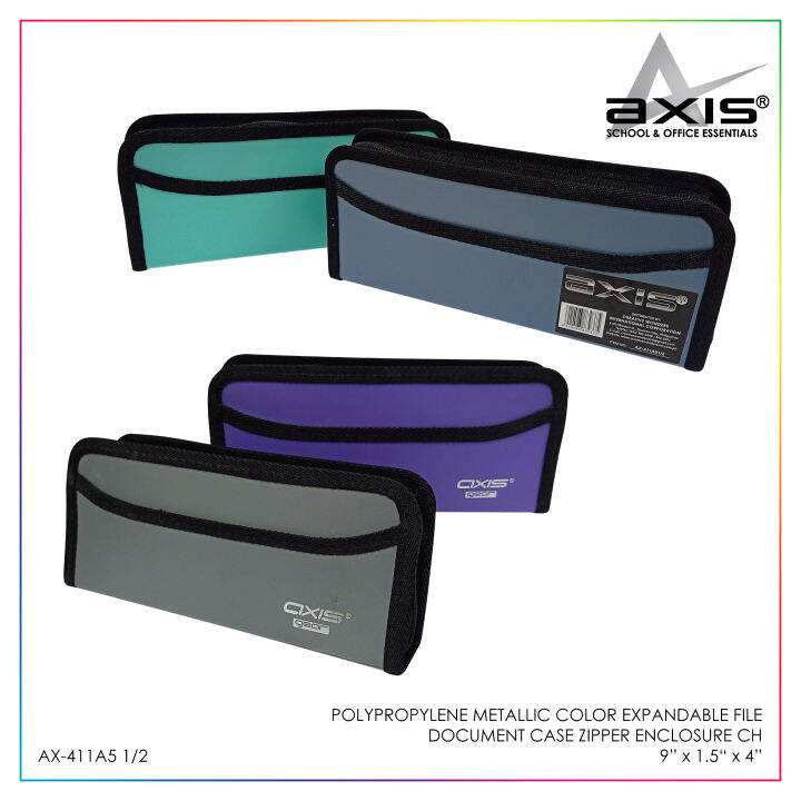 Expandable Document Case Metallic Color CH Cheque File Folder With ...