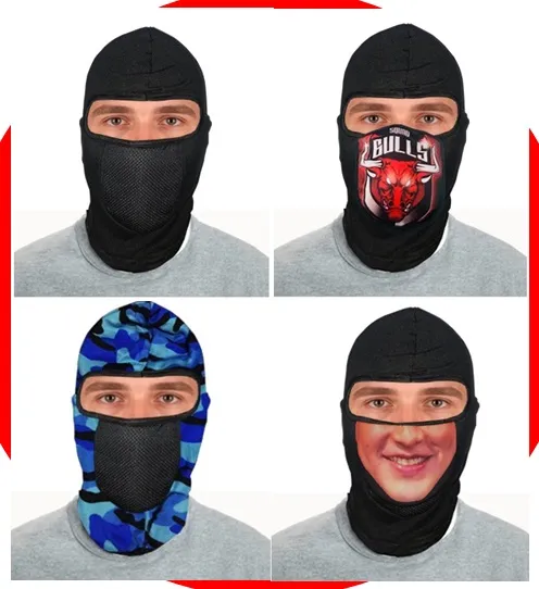 Rider Full Face Mask Bonet, Biker, For Outdoor Motorcycle and Bicycle ...
