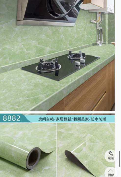 Kitchen Wallpaper selfadhesive waterproof fireproof oilproof pvctexture ...