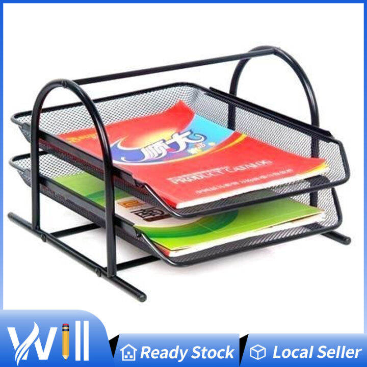 [WLL] 2 TIER DOCUMENT TRAY | Lazada PH