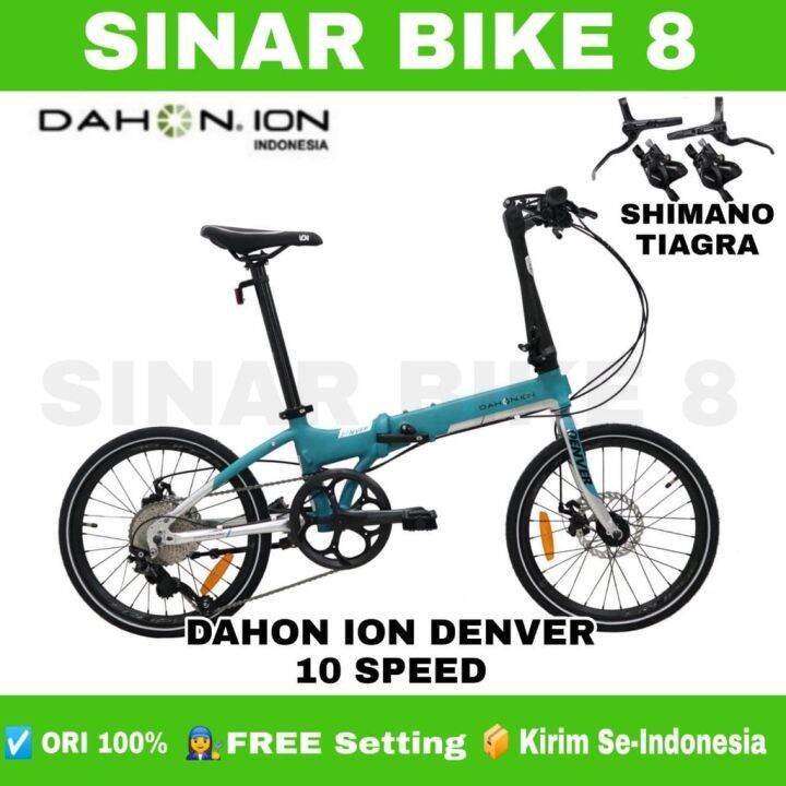 Sepeda Lipat 20 DAHON ION DENVER 10 Speed Shimano Tiagra | Lazada Indonesia