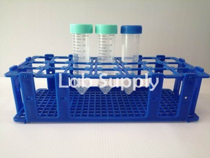 ที่ตั้งหลอดทดลองพลาสติก Rack PP For Test Tube , Centrifuge Tube ...
