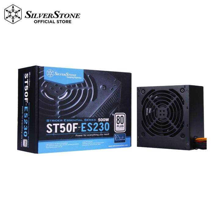 SILVERSTONE PSU ESSENTIAL 500W 80PLUS WHITE | Lazada.co.th