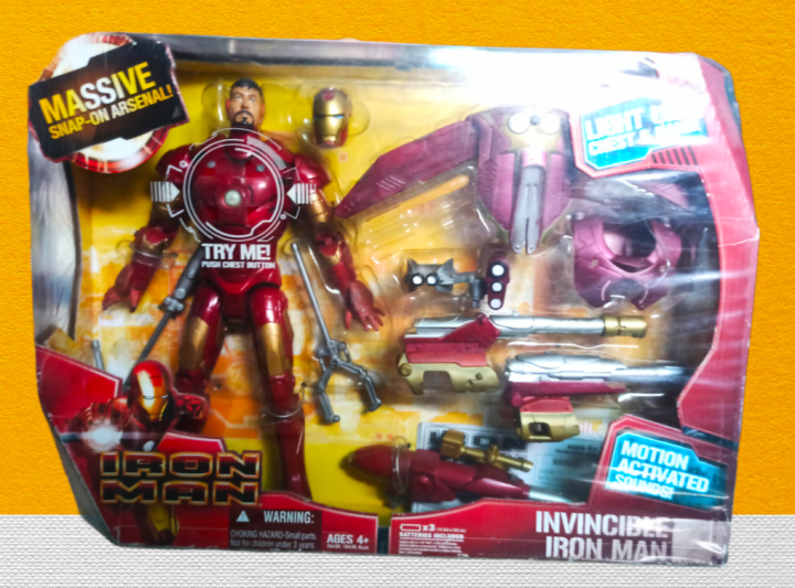 Hasbro Invincible Iron Man Action Figure | Lazada PH