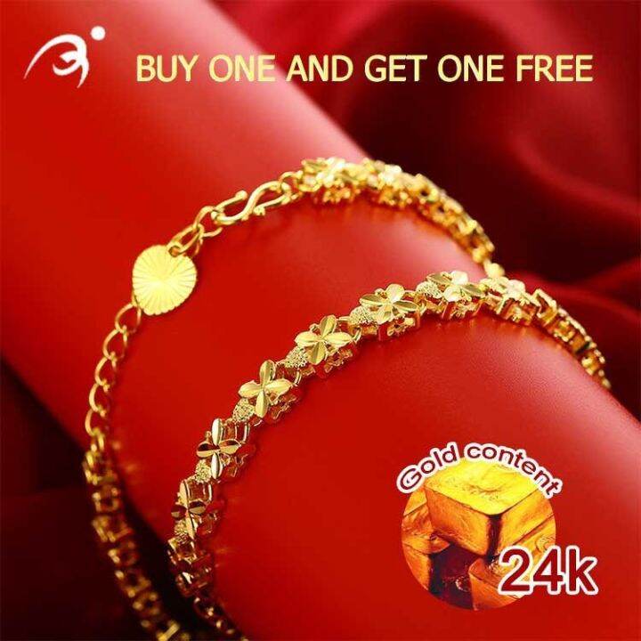 techfuture Four-leaf clover bracelet | Lazada PH