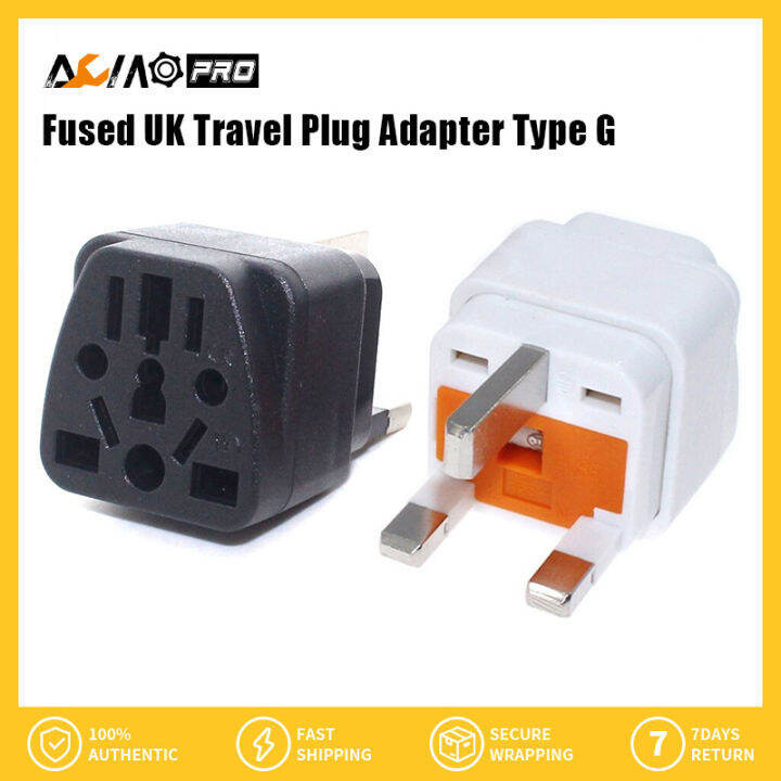 AumoPro 1PC Fused UK Travel Plug Adapter Type G Multi-type Conversion ...