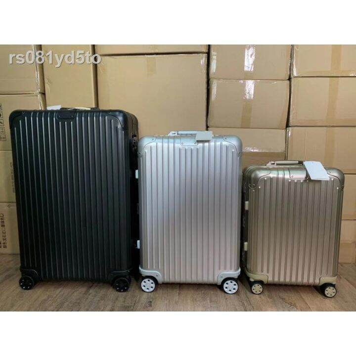 ♧R man Rimowa original classic luggage trolley boarding suitcase Topas ...