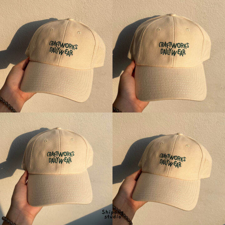 [shipang.studio] หมวกแก๊ป หมวกเบสบอล ปักลาย CRAFTWORK DAILY WEAR ...