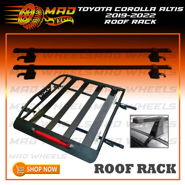 Toyota Corolla Altis 2019-2022 4x4 Aluminum Roof Rack / Roofrack Top Load / Topload Cargo ...