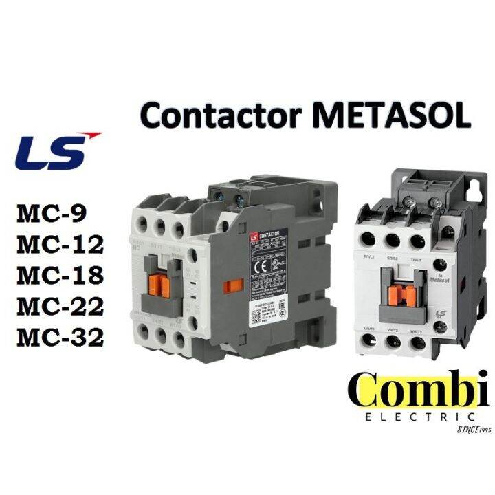LS MC-9b 1a1b Metasol Magnetic Contactor 3Pole COIL "AC415V" | Lazada