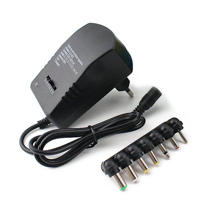 Adjustable Power Supply 30W Multi Voltage Adapter 12V DC 9V 6V 7V 5V 3V ...