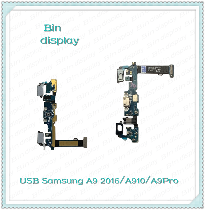 USB Samsung A9Pro A910 อะไหล่สายแพรตูดชาร์จ แพรก้นชาร์จ Charging ...