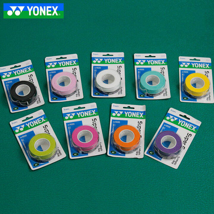 3 Grips Yonex Quality badminton OverGrip Sweat Band Tennis Overgrip Tape Badminton Racket Grips ...