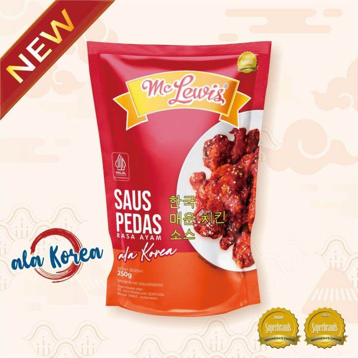 McLewis Saus Pedas Rasa Ayam Ala Korea | Lazada Indonesia