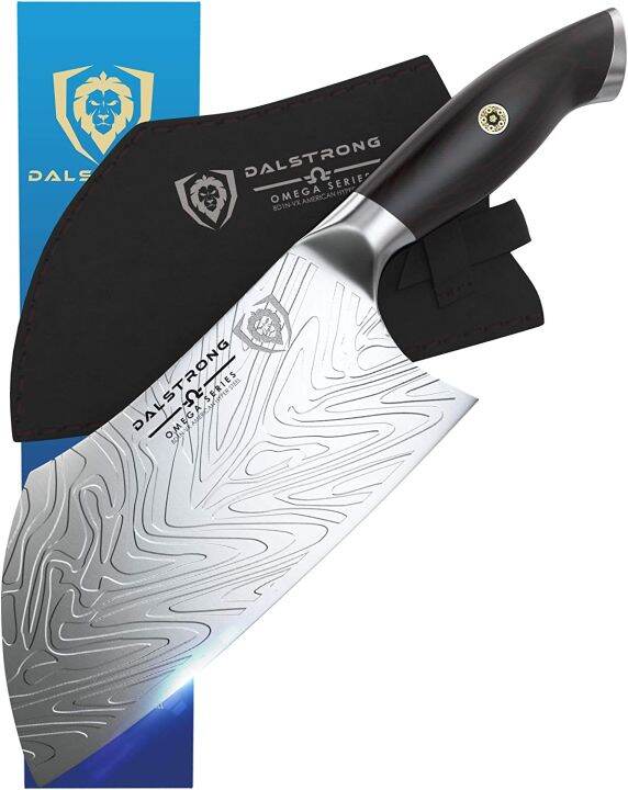 DALSTRONG - 7 Cleaver Knife - Omega Series - BD1N-V - Hyper Steel - w ...