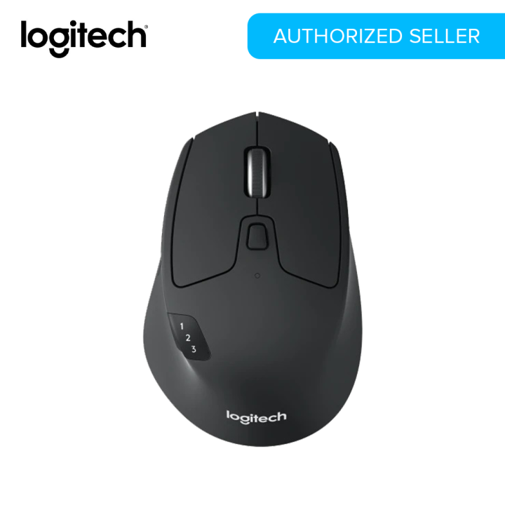 Logitech M720 Triathlon Multi-Device Wireless Bluetooth Mouse USB ...