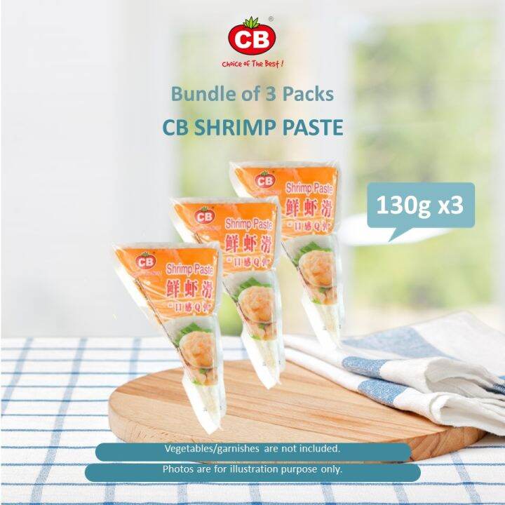 [Bundle of 3 Packs] CB Shrimp Paste (130g) | Lazada Singapore