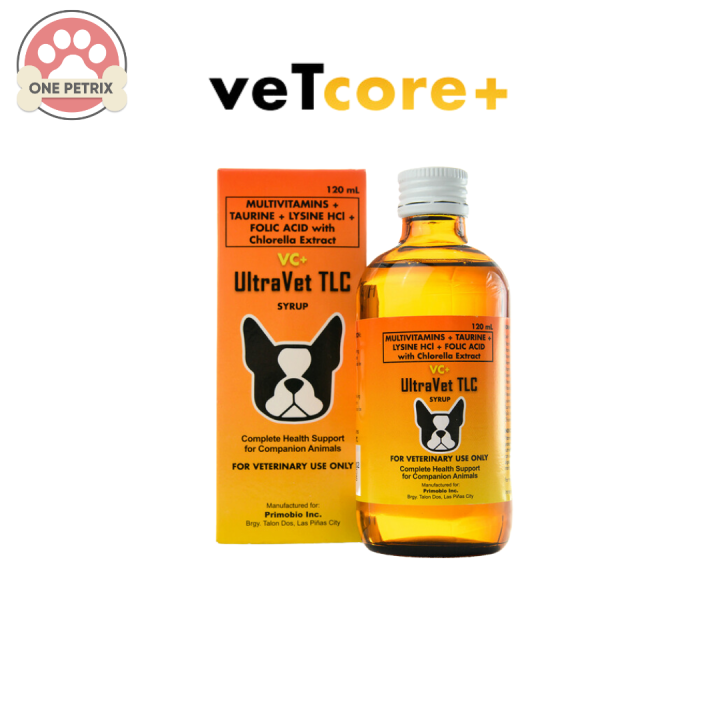 Vetcore+ Plus Ultravet TLC Multivitamins Syrup - 120ml | Lazada PH
