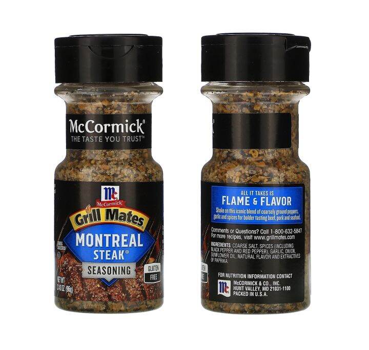 [PRE-ORDER] GRILL MATES MONTREAL STEAK SEASONING 96G BY MCCORMICK ...