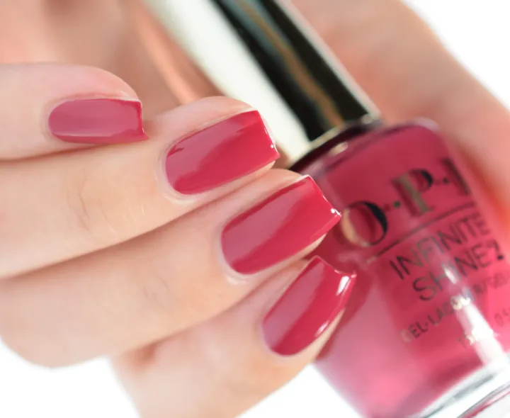 OPI Infinite Shine - OPI by Popular Vote (NLW63) สีชมพูออกแดงสดใส แอบ ...