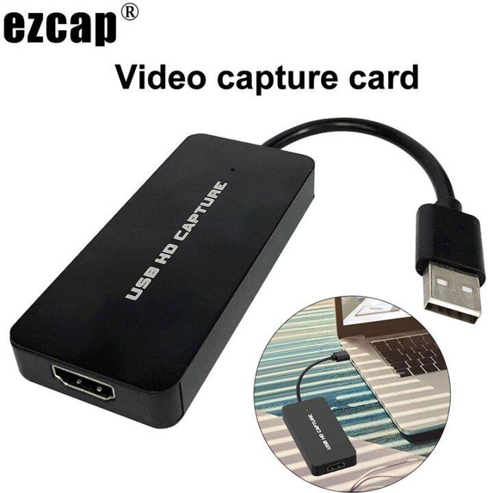 EZCAP 1080P 60fps Full HD Video Recording Box HDMI To USB 2.0 Audio ...