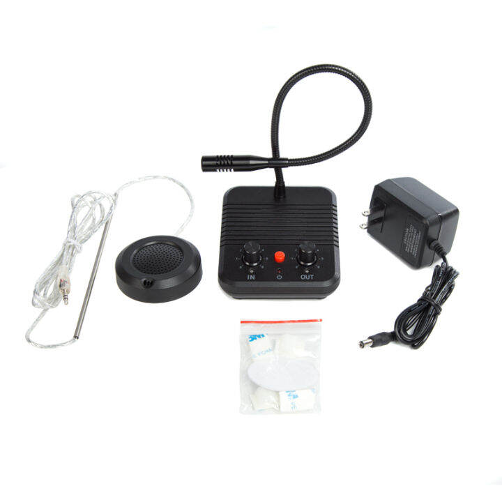 Intercom Glass Two Way Window Counter Interphone Security Window ...