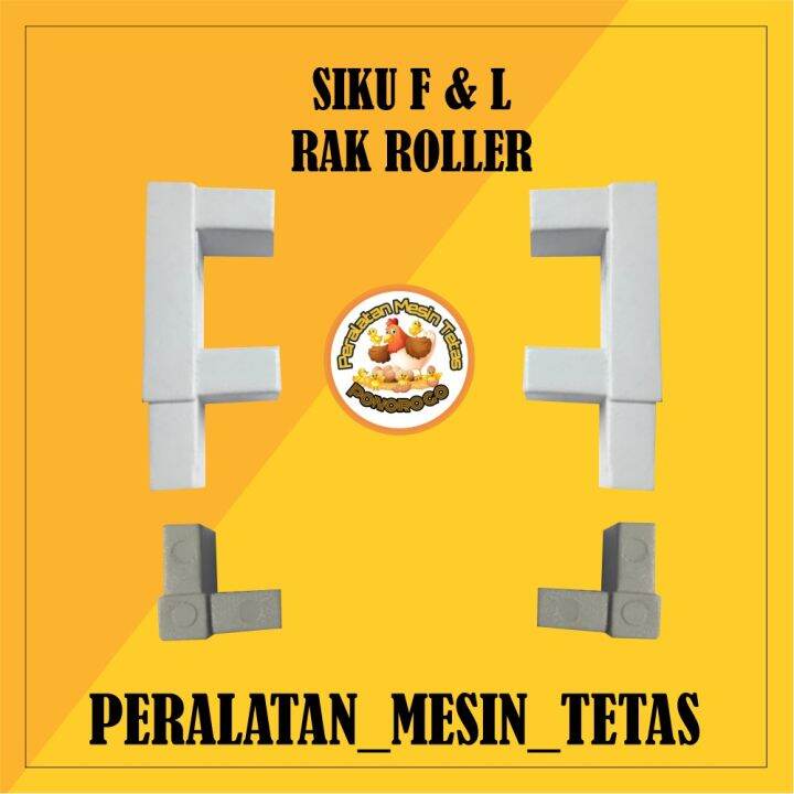 Siku F Dan L Pipa Alumunium Aluminum 11x23 Untuk Rak Roller Mesin Tetas ...